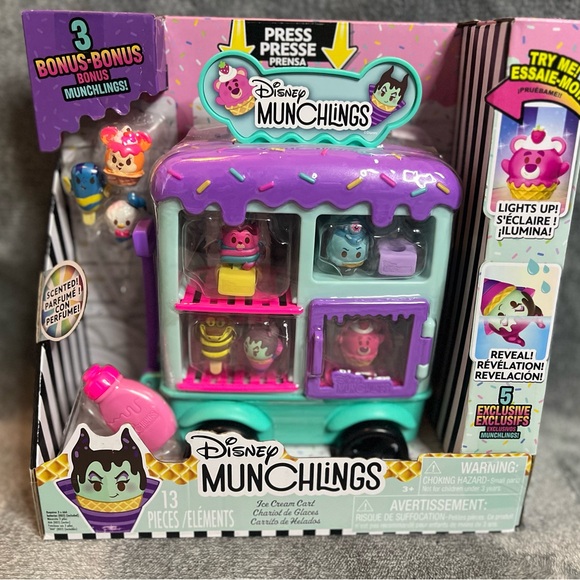 Disney | Toys | Disney Munchlings Candy Cart Playset | Poshmark